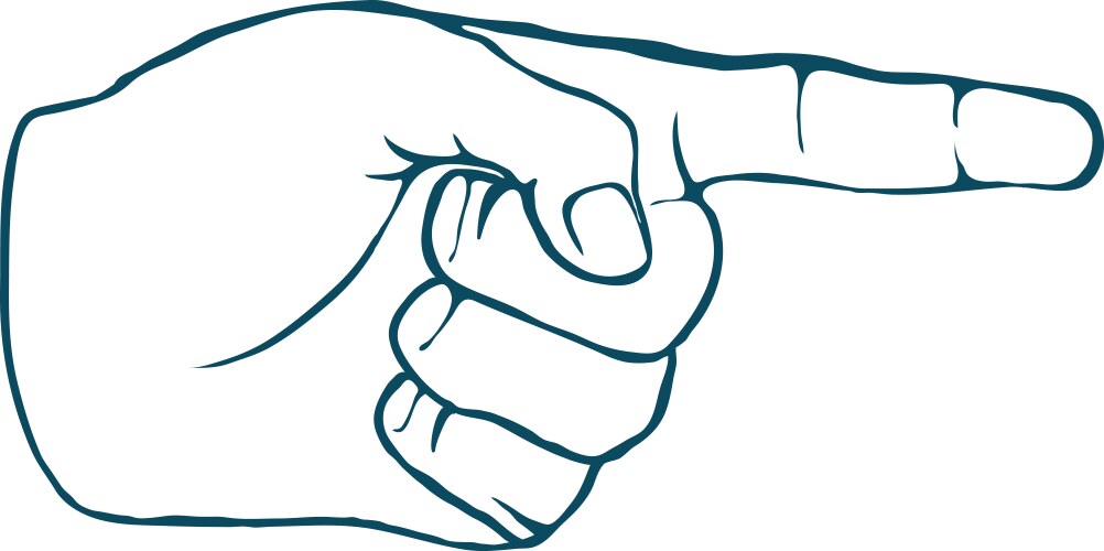 Pointing Finger Vector Images (over 56,000)