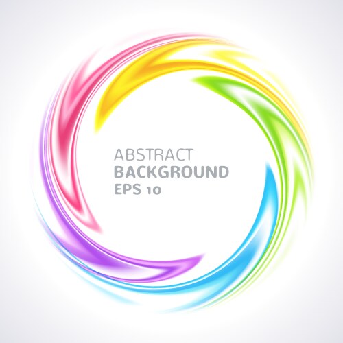 Swirl symbol icon background set Royalty Free Vector Image