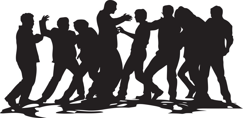 Fighting Friends Vector Images (over 10,000)