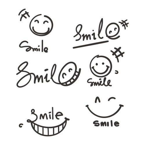 Smile Word Art Vector Images (over 4,100)