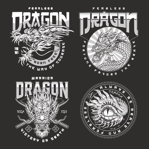 Dragon Warriors Logo Vector Images (over 730)