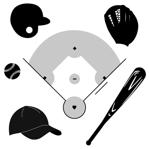 Baseball Vector Images & Graphics for Commercial Use | VectorStock