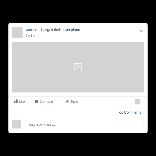 Facebook Interface Vector Images (over 2,300)