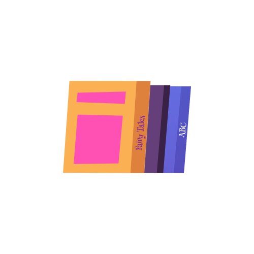 Cartoon Stack of Books Vector Images (over 9,600)