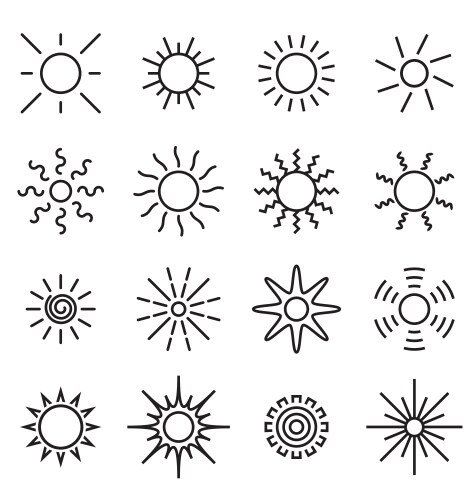 Sun Lines Vector Images (over 170,000)