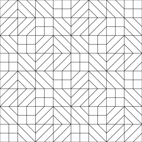 Abstract tech line seamless pattern Royalty Free Vector