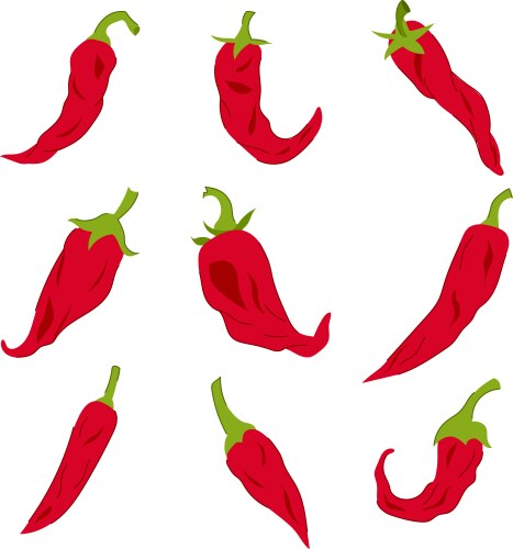 Red Chili Pepper Cartoon Vector Images (over 5,200)
