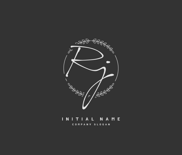 Beauty salon logo watercolor butterflies Vector Image