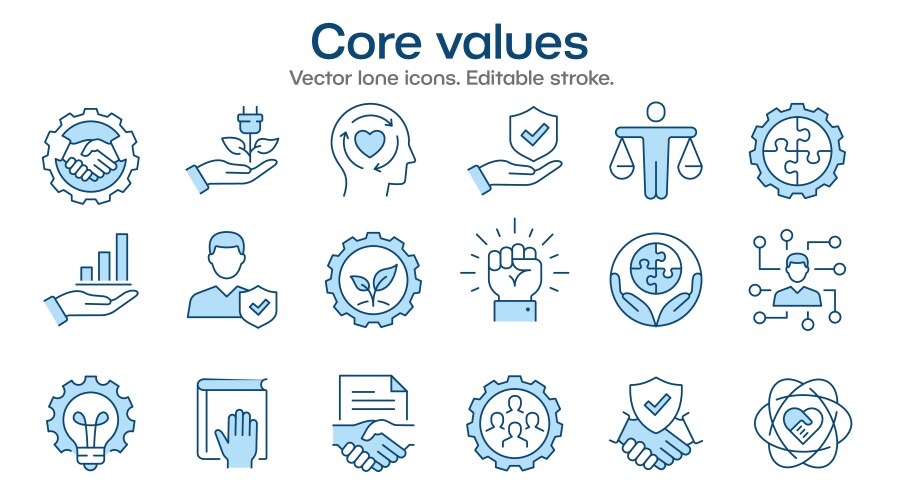 Core Values Icons Vector Images (over 2,900)