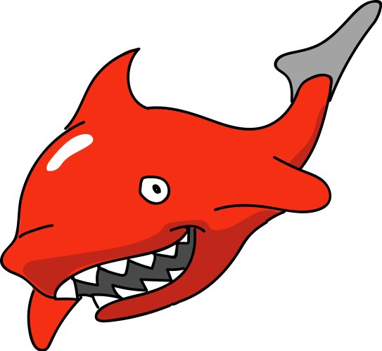 Cartoon Shark Fin Vector Images (over 4,800)
