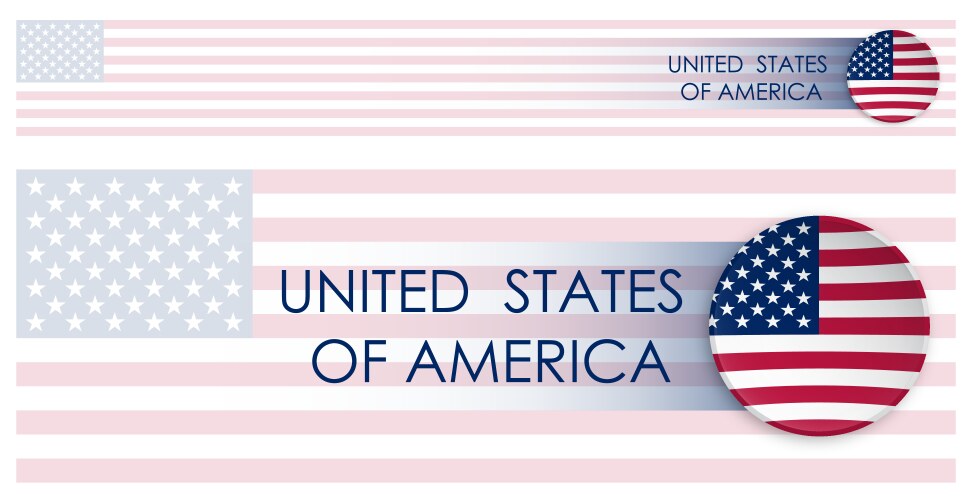 American Flag for Header Vector Images (over 740)