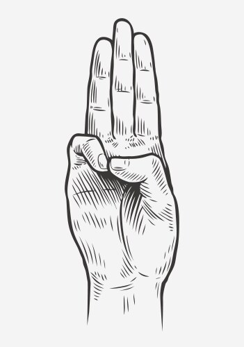 Scout Hand Sign Vector Images (over 650)