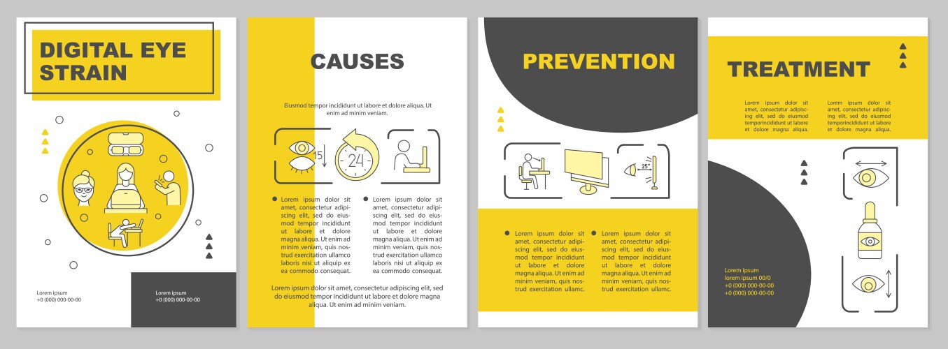 Digital Eye Strain Vector Images (46)