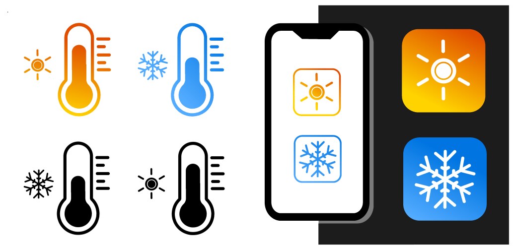 Hot Cold Vector Images (over 66,000)