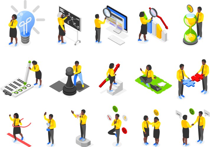 Soft skills set Royalty Free Vector Image - VectorStock