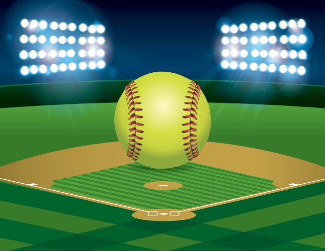 Softball Vector Images (over 15,000)