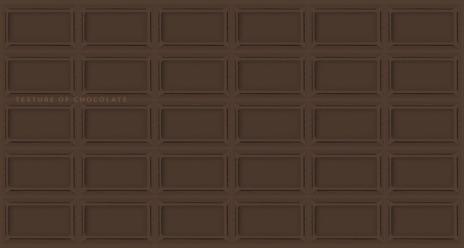 Milk chocolate bar seamless background pattern Vector Image
