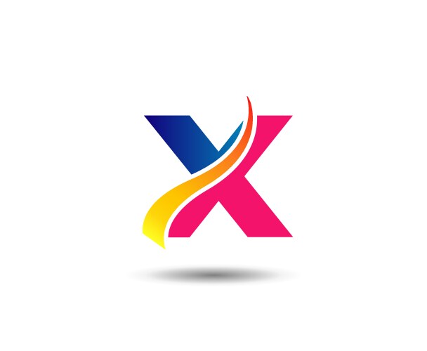 Cd letter logo template free Royalty Free Vector Image