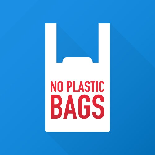 No plastic straws forbidden prohibited poster Vector Image