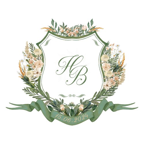 Sk ks initial wedding crest logo monogram Vector Image