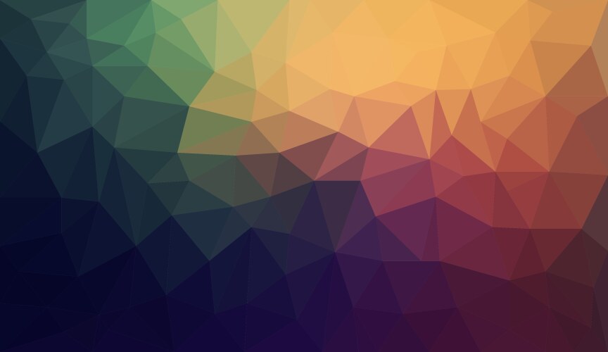 Brown polygon background Royalty Free Vector Image