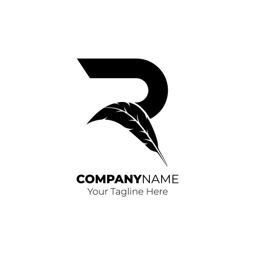 Feather Letter R Vector Images (over 180)