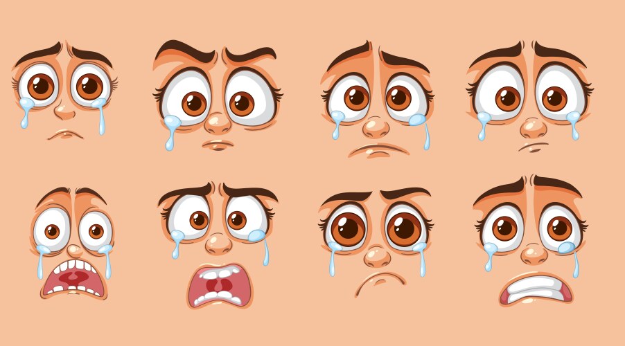 Cartoon Facial Expressions Vector Images (over 85,000)