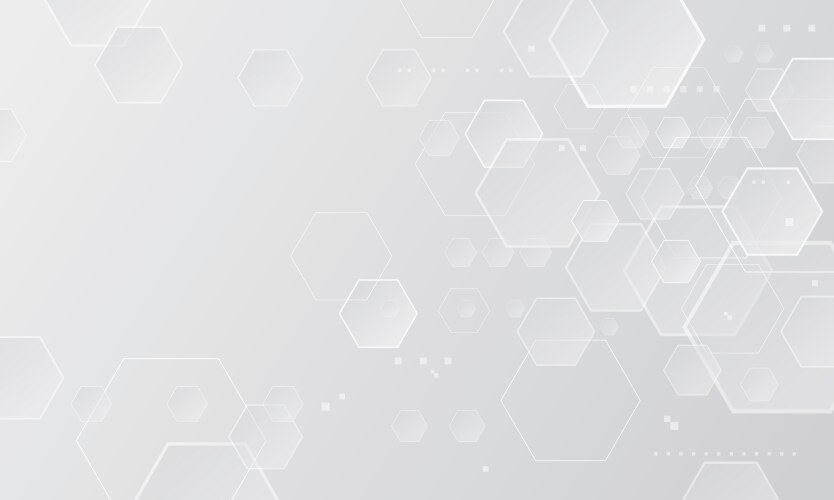 Abstract hexagon pattern with copy space Vector Image