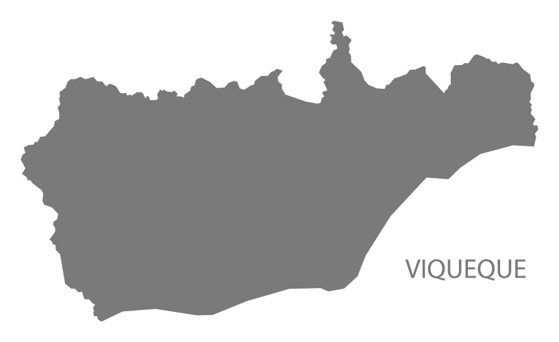 Aileu east timor map grey silhouette Royalty Free Vector