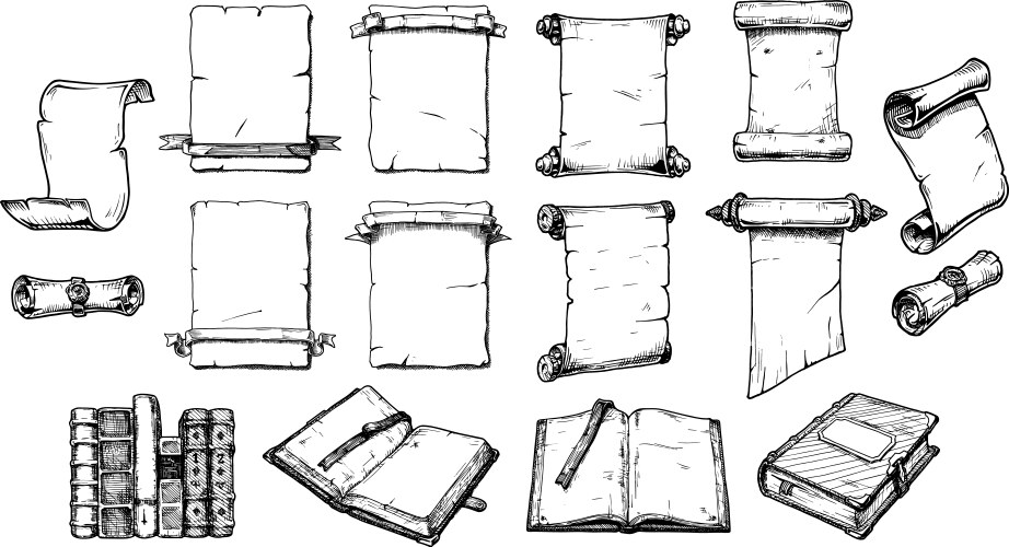 Scroll Line Vector Images (over 57,000)