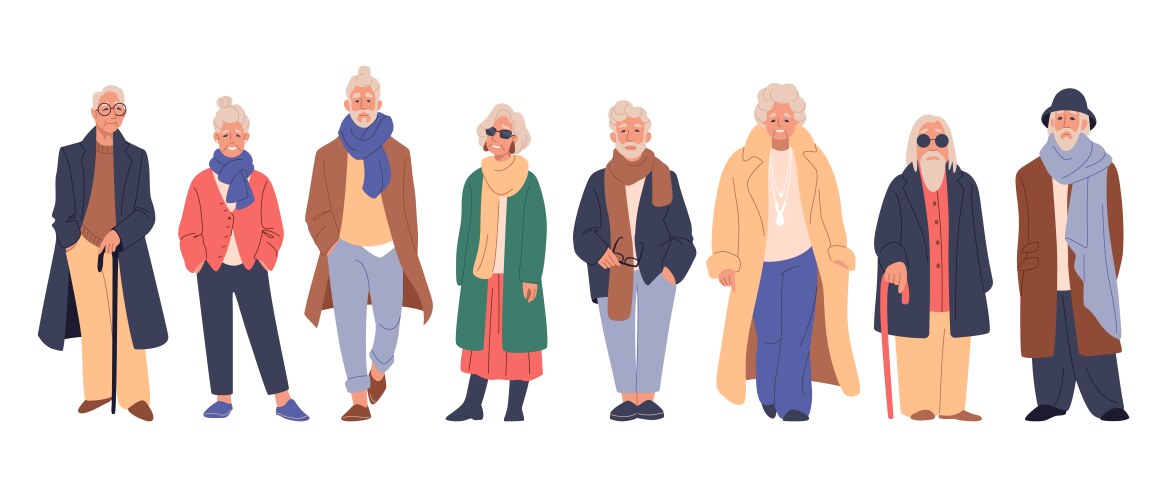Senior Vector Images (over 95,000)