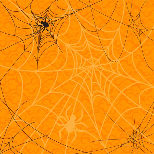 Cobweb red background Royalty Free Vector Image