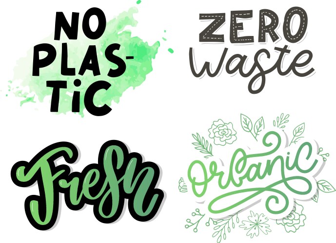 Say no to Plastic Posters Vector Images (over 710)