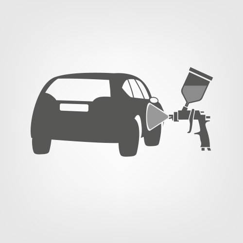 Spray gun Royalty Free Vector Image - VectorStock