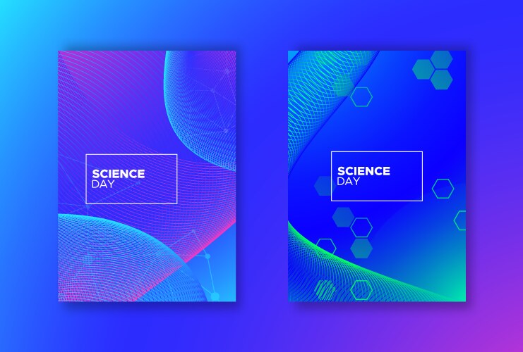 Purple gradient geometric background Royalty Free Vector