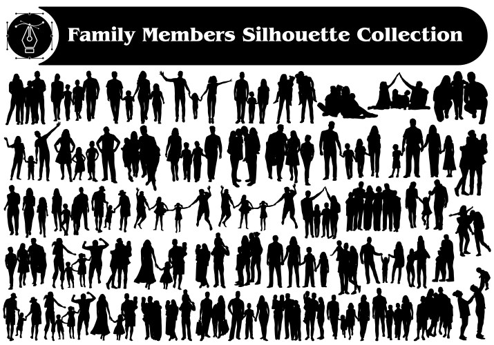 Family Members Vector Images (over 16,000)