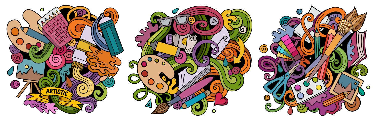 Paint Palette Cartoon Vector Images (over 6,800)