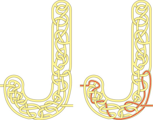 Letter J Tracing Vector Images (over 240)