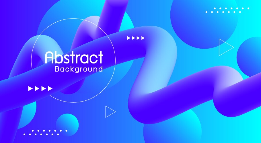 Frame template design with blue background Vector Image