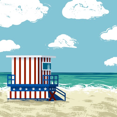 Florida Beach Vector Images (over 2,700)