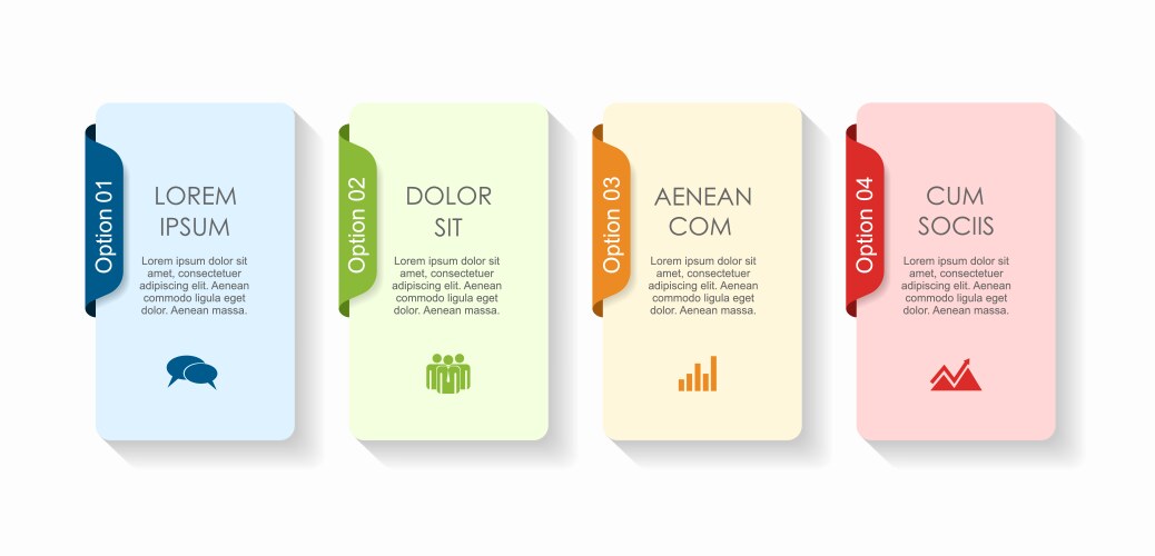 Infographic design template with place for your Vector Image