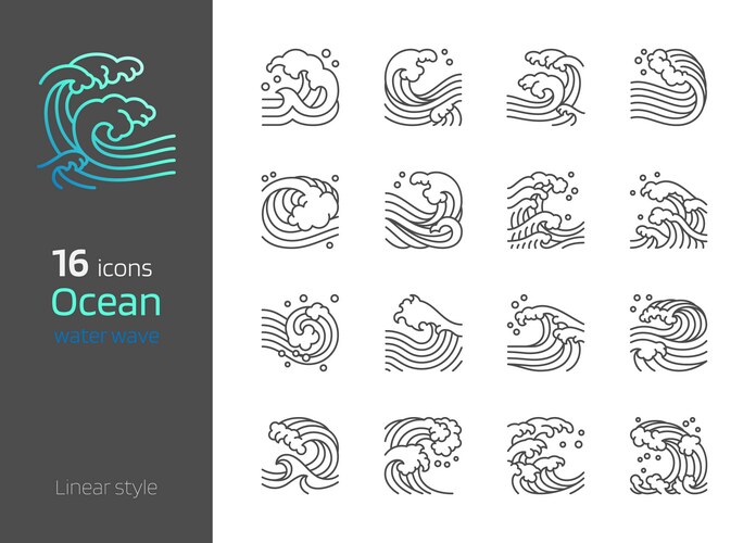 Japan great wave Royalty Free Vector Image - VectorStock