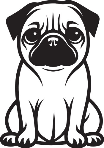 Pug Logo Vector Images (over 2,900)