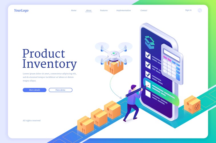 Inventory Management Vector Images (over 4,300)