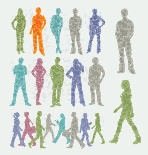 Abstract People Vector Images (over 440,000)