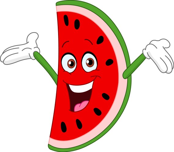 Watermelon Slice Icon Royalty Free Vector Image