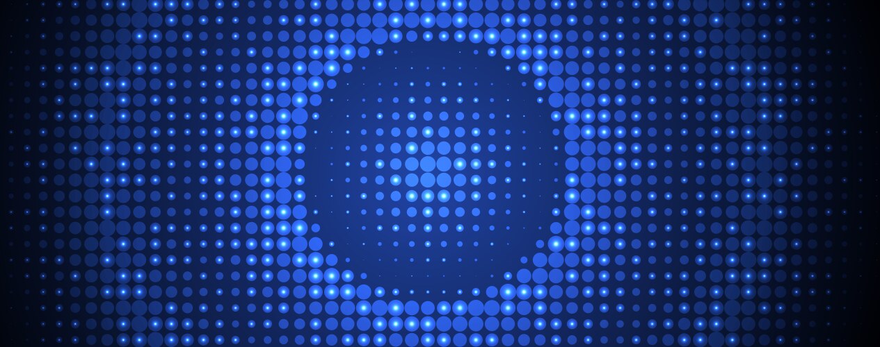 Binary Computer Code Digital Data View Technology Vector Image