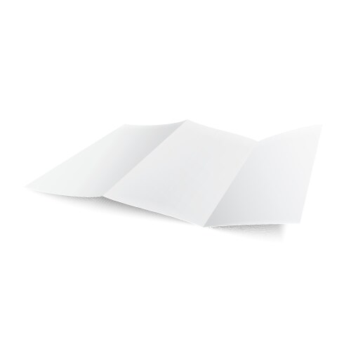 Blank brochure paper Royalty Free Vector Image