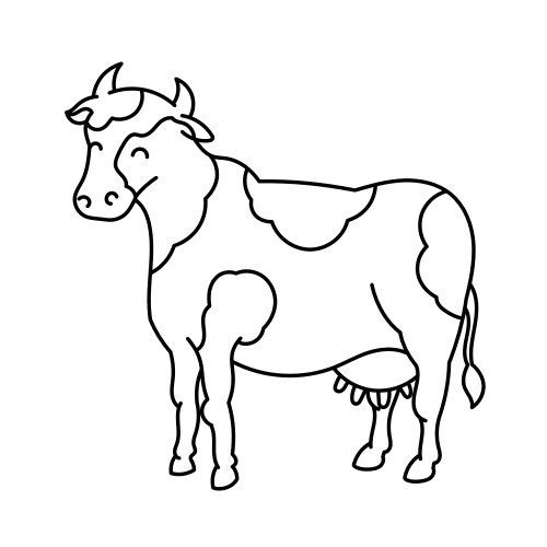 Cow Outline Vector Images (over 23,000)