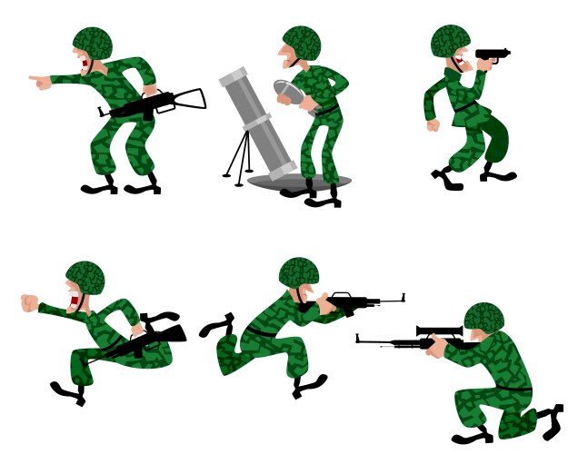 Camouflage military world map Royalty Free Vector Image